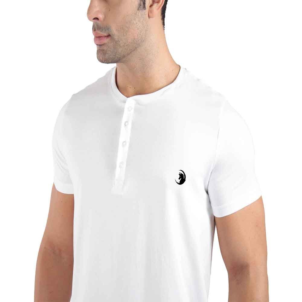 Camiseta Henley Wolf Egípcio Gola Padre - Wolf